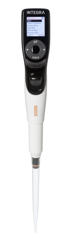 VIAFLO Pipette 1-Channel, 100 - 5000 µl - INTEGRA Biosciences