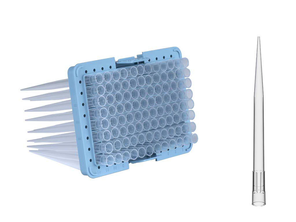 1250 µl GRIPTIPS®, Non-Sterile 5 Inserts of 96 Tips, GREEN CHOICE ...