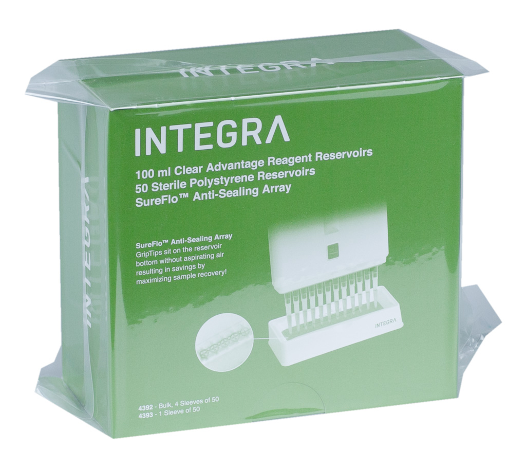 100 ml Reservoir, Sterile, SureFlo™, 1 Sleeve of 50, Polystyrene ...