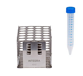 Rack for Cryogenic Tubes, 6 x 8 Tubes - INTEGRA Biosciences