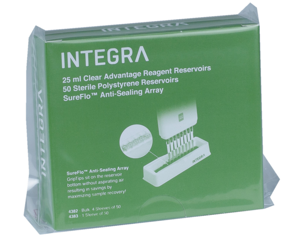 25 ml Reservoir, Sterile, SureFlo™, 1 Sleeve of 50, Polystyrene ...