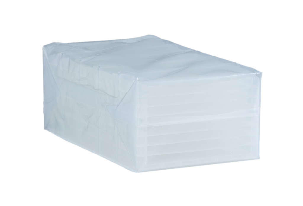 8 Row Reservoir, Pyramid Bottom, 25 Units, Sterile, Polypropylene ...