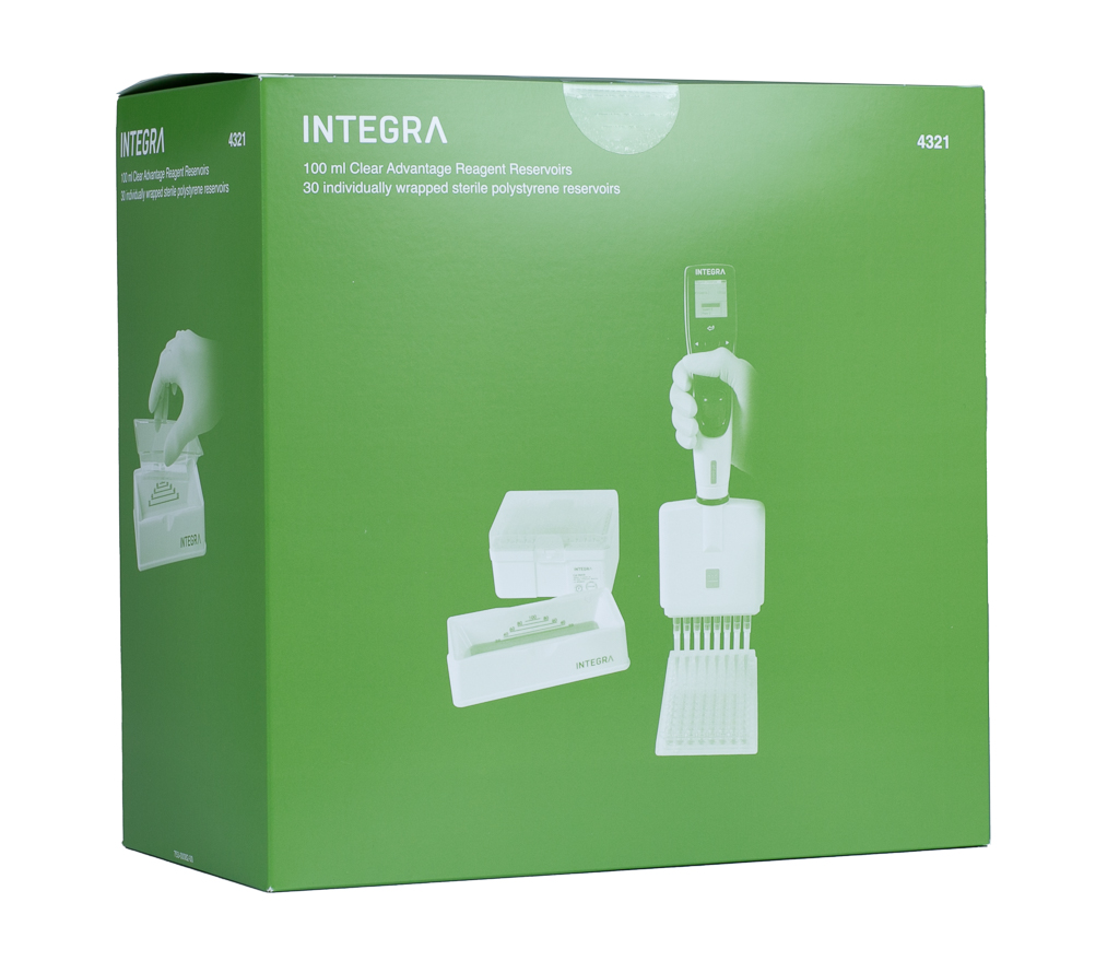 100 ml Disposable Reservoir, 30 Individually Wrapped, Sterile ...