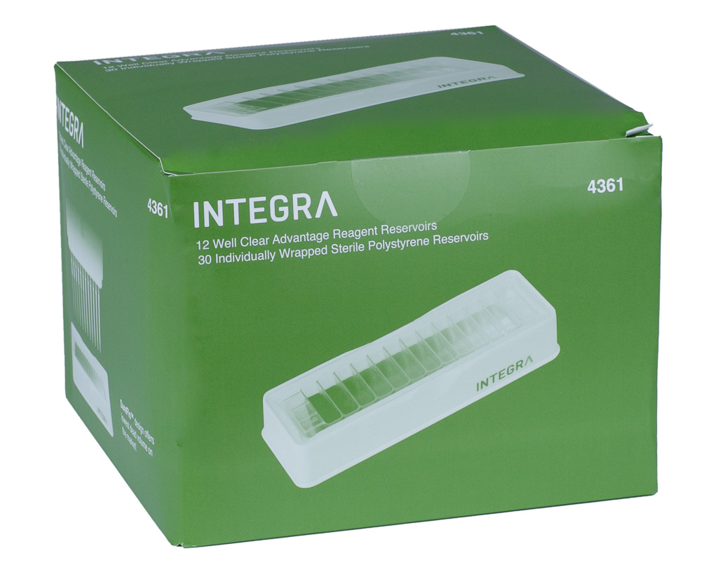 12 Well Reservoirs, 30 individually Wrapped, Sterile, SureFlo ...