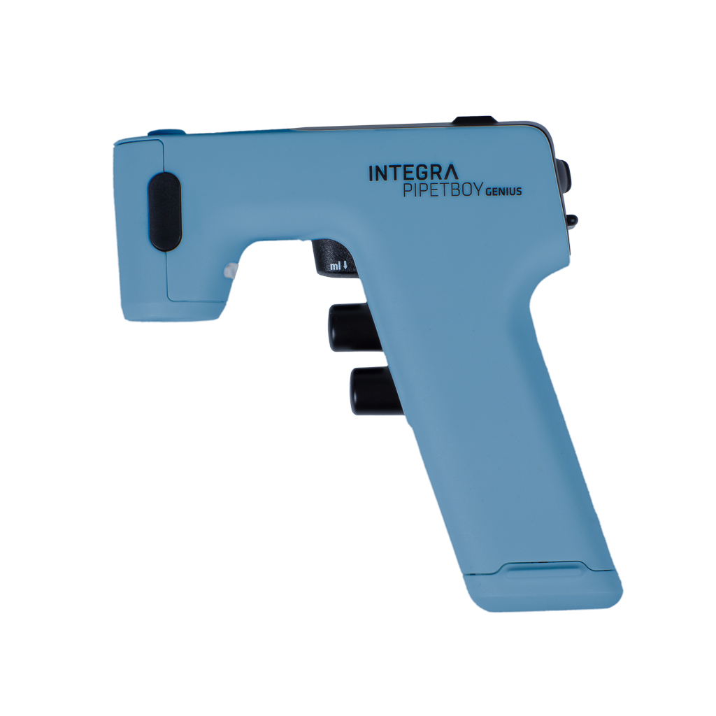PIPETBOY GENIUS, blue brilliance - INTEGRA Biosciences