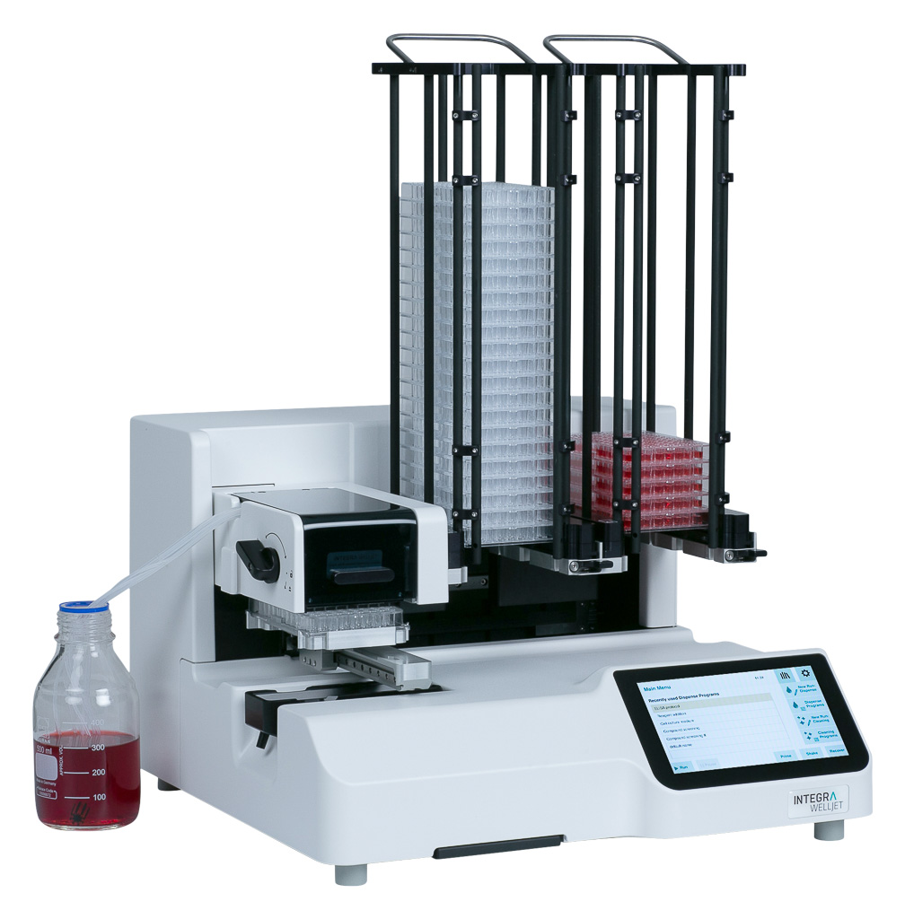 WELLJET Dispenser Stacker - INTEGRA Biosciences
