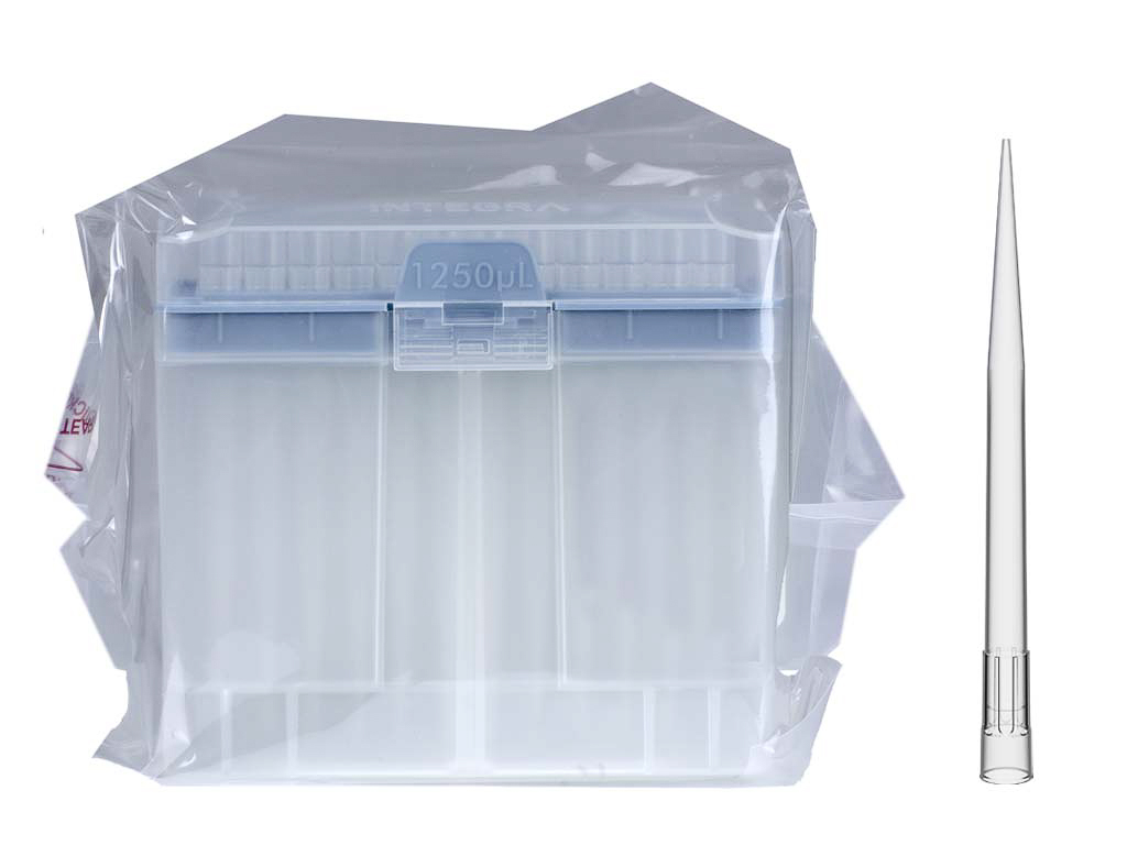 1250 µl GRIPTIPS®, Sterile 5 Racks of 96 Tips, Low Retention - INTEGRA ...