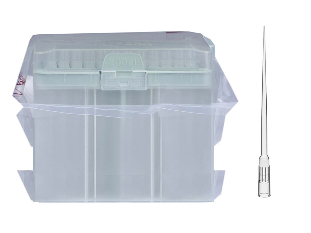 300 µl GRIPTIPS®, Sterile, Filter, LONG, 5 Racks of 96 Tips, V96 ...