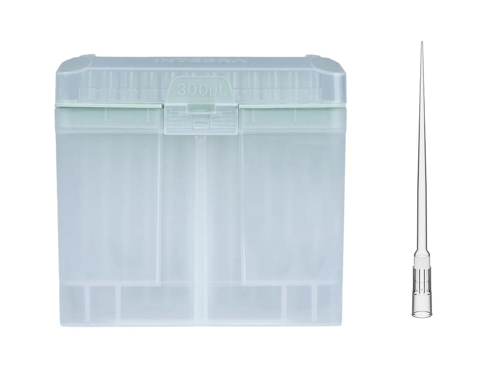 300 µl GRIPTIPS®, Non-Sterile, LONG, 5 Racks of 96 Tips, V96 - INTEGRA ...