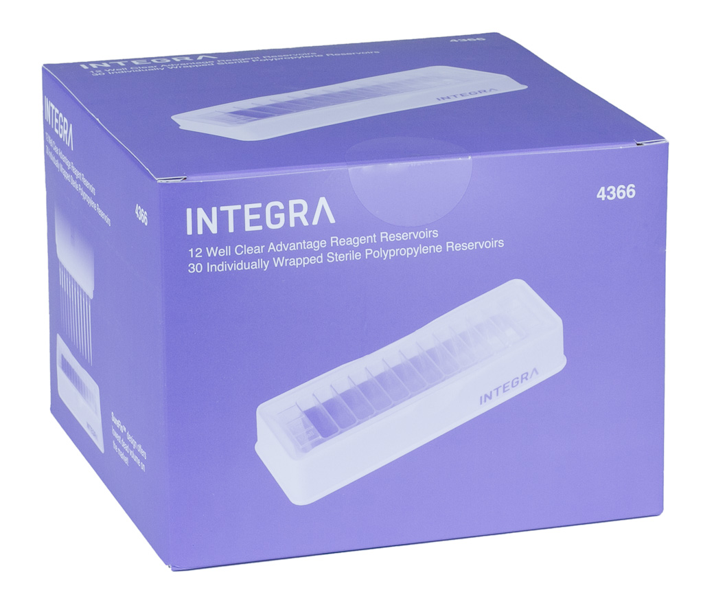 12 Well Reservoirs, 30 individually Wrapped, Sterile, SureFlo ...