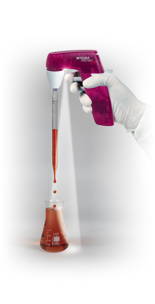 PIPETBOY pro pink - INTEGRA Biosciences