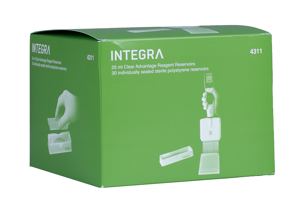 25 ml Disposable Reservoir, 30 Individually Wrapped, Sterile ...