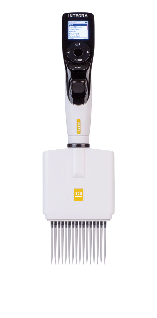 VIAFLO Pipette 16-Channel, 5 - 125 µl - INTEGRA Biosciences