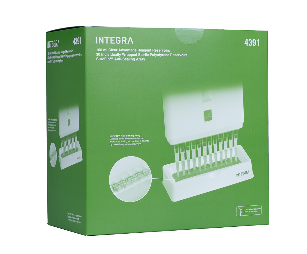 100 ml SureFlo Disposable Reservoirs, Sterile, 30 Individually Wrapped ...