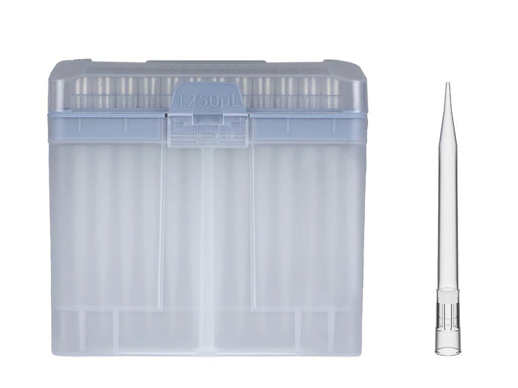 1250 µl GRIPTIPS®, Non-Sterile, SHORT, 5 Racks of 96 Tips, V96 ...